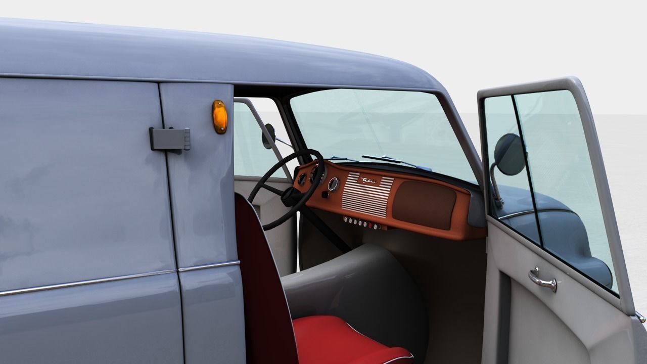 GOLIATH GOLI KASTENWAGEN 1955 3D model | CGTrader
