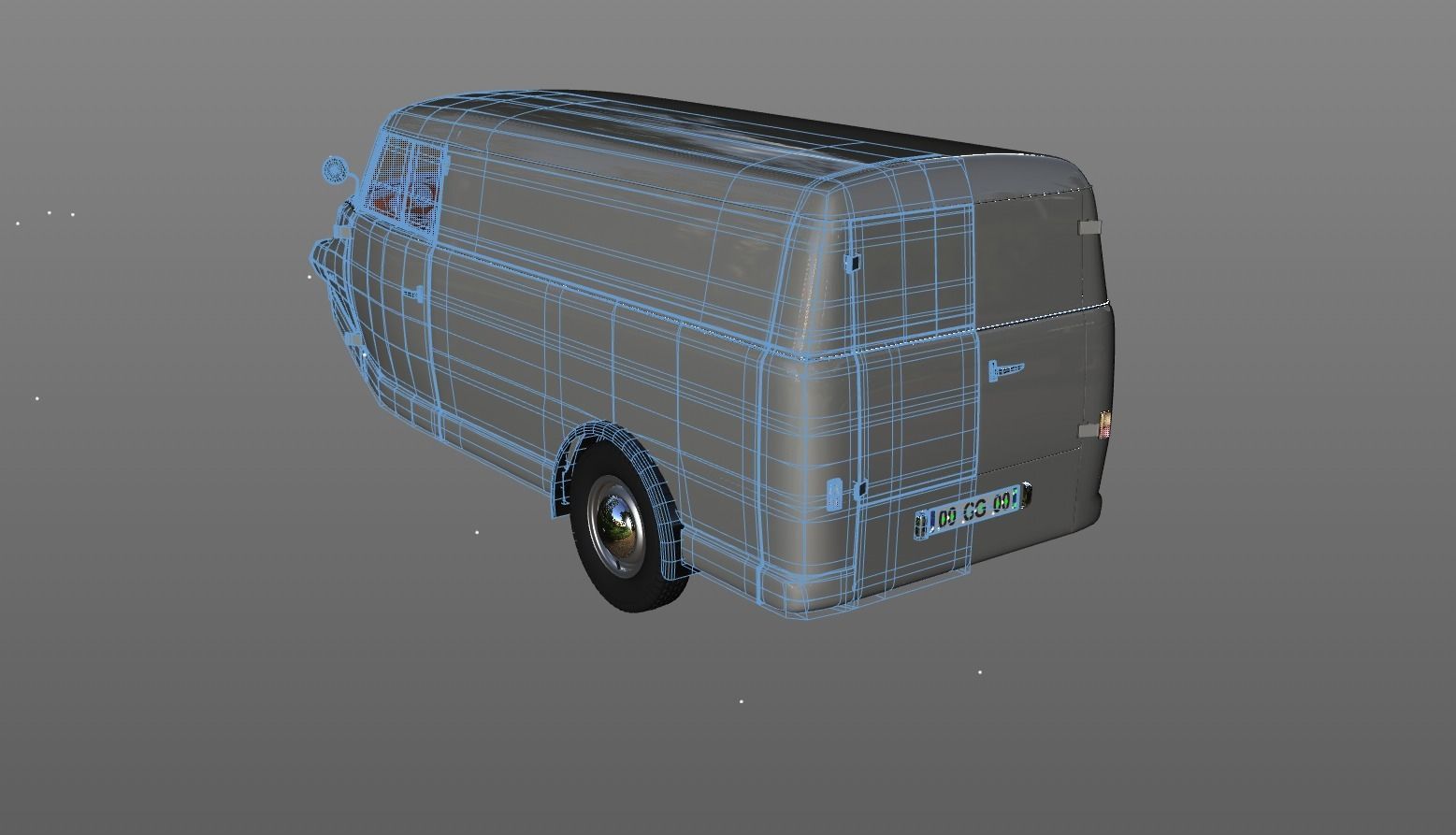 GOLIATH GOLI KASTENWAGEN 1955 3D model | CGTrader