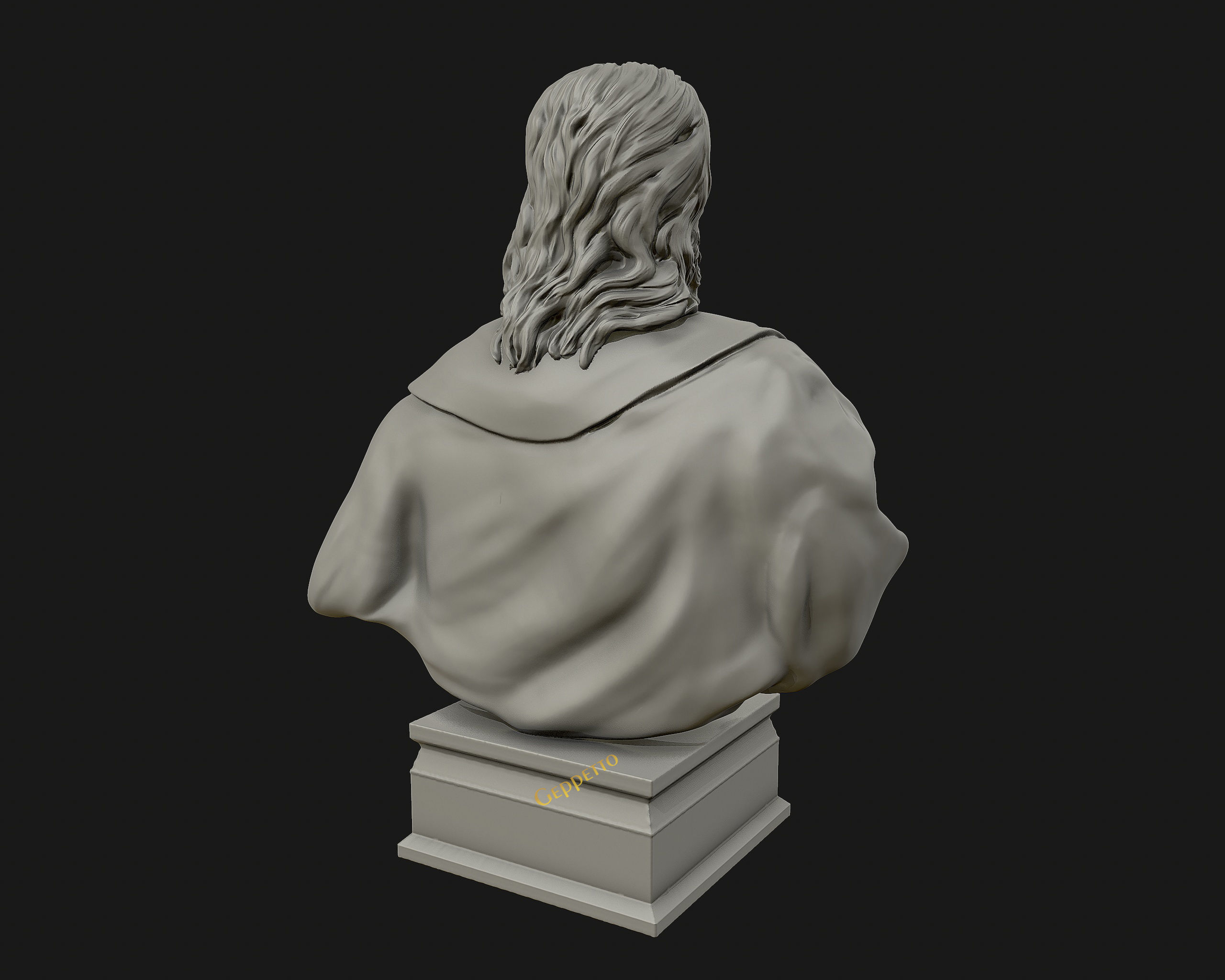 Jesus Christ Sculpture ready to 3D print 3D model 3D printable | CGTrader