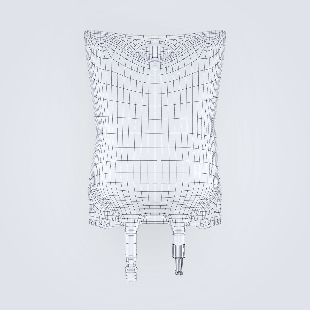 Full IV Bag 3D model | CGTrader