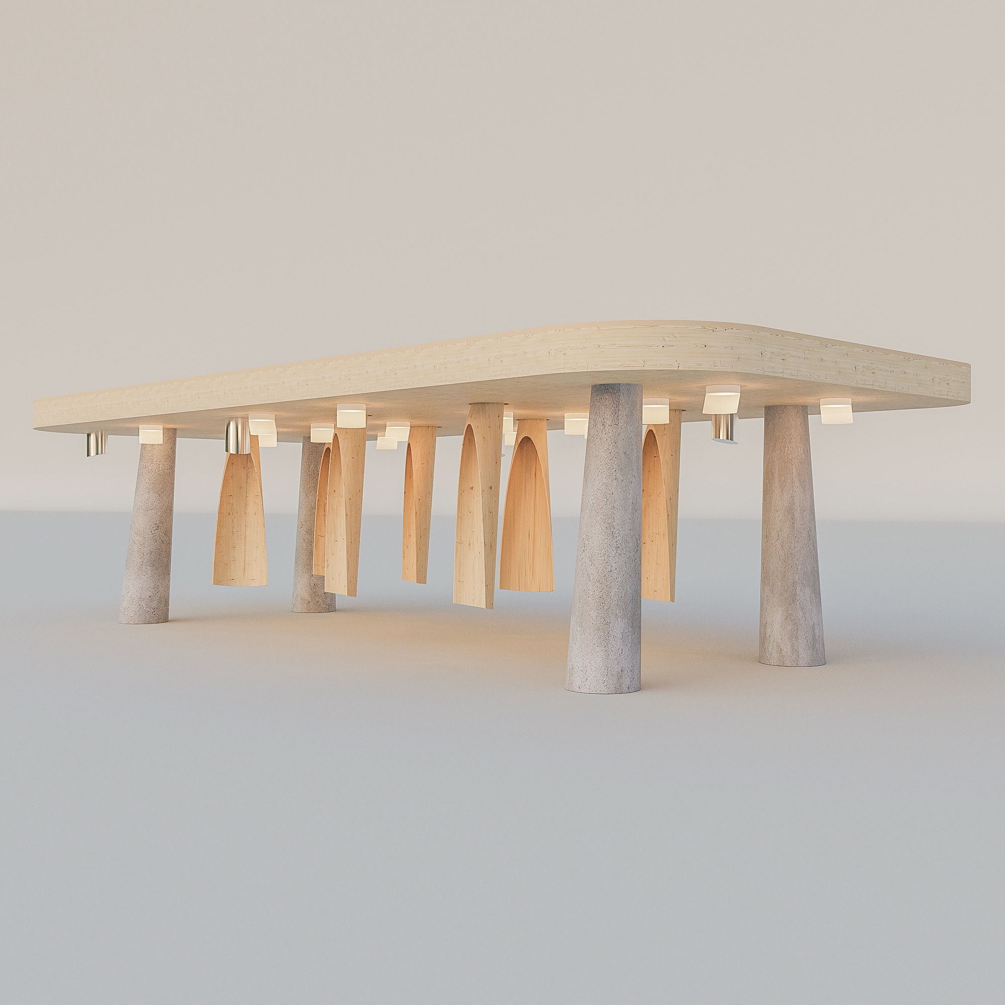 swedish smart bus stop 3D model | CGTrader