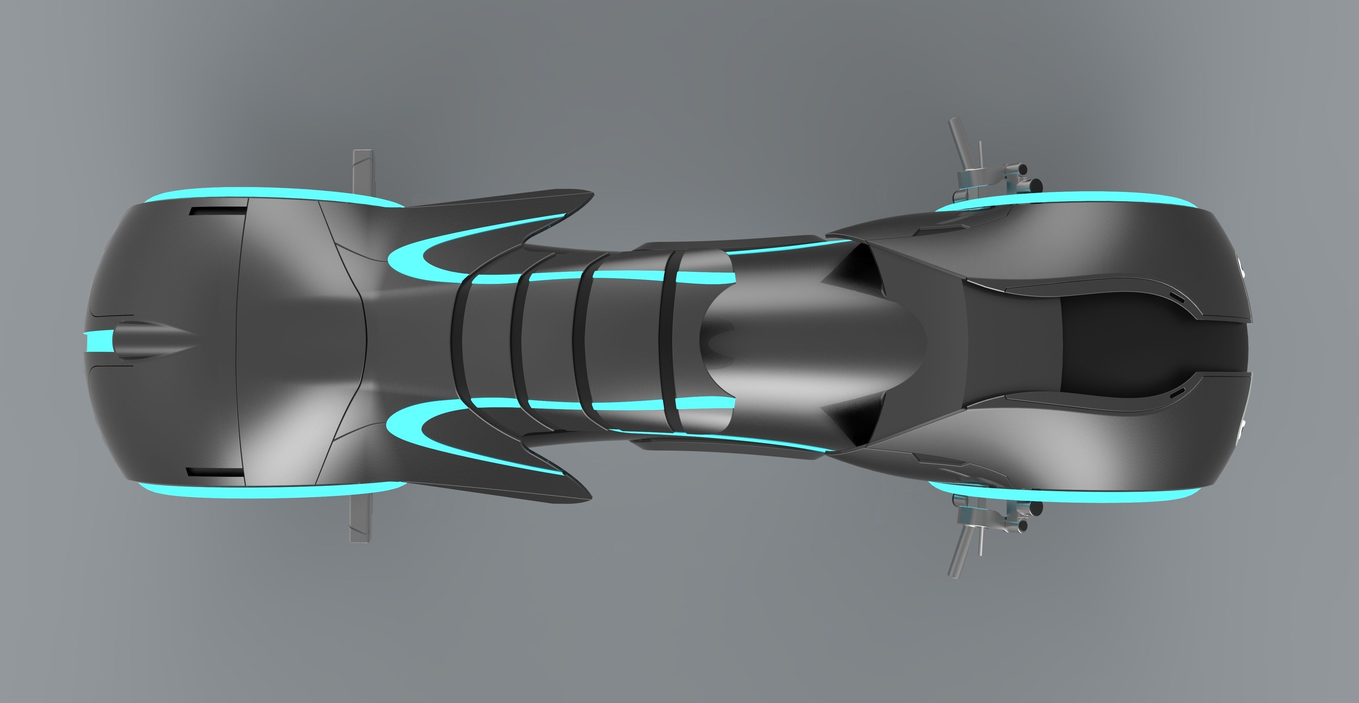 Tron Legacy Lightcycle 3D model | CGTrader
