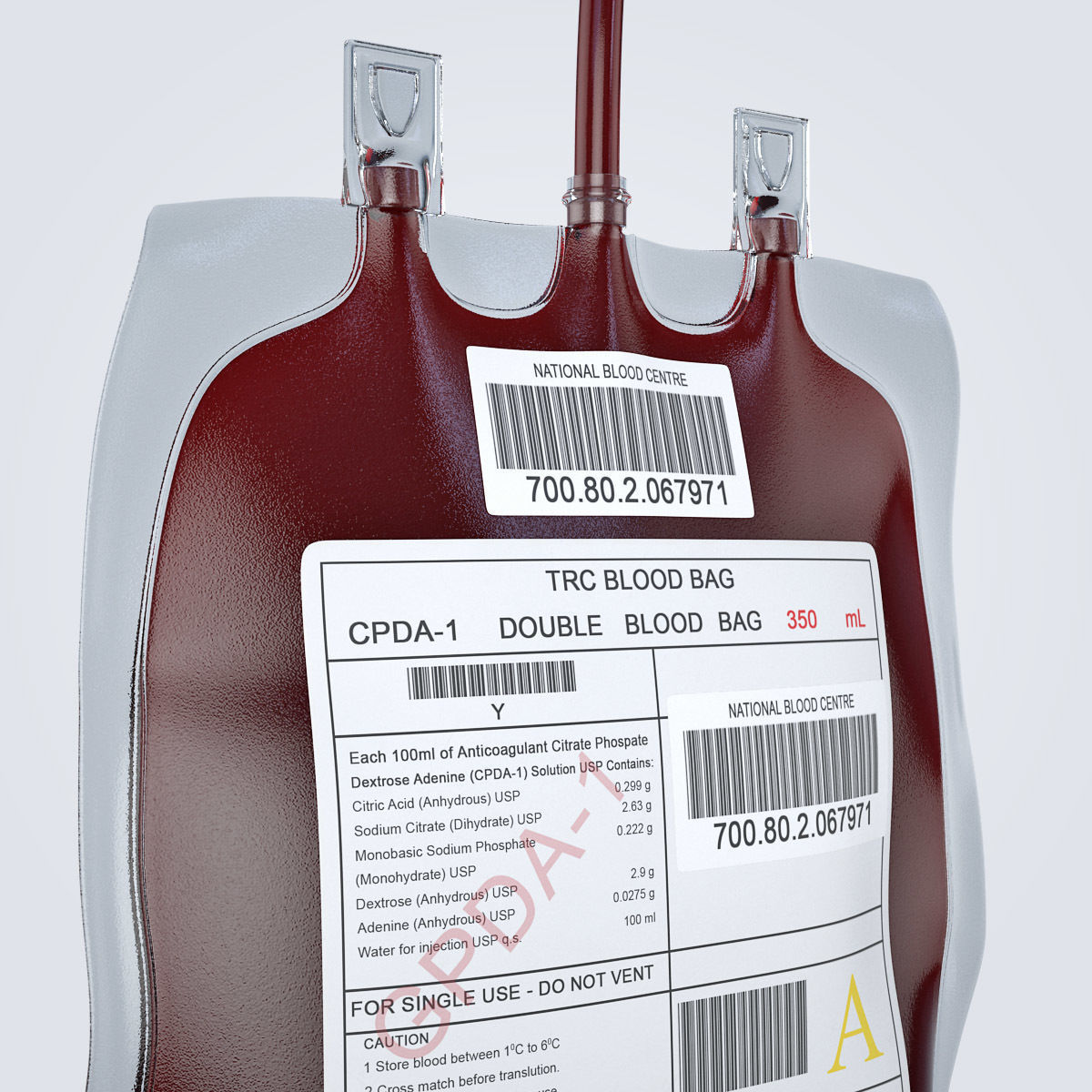 IV Bags Pack 3D model | CGTrader