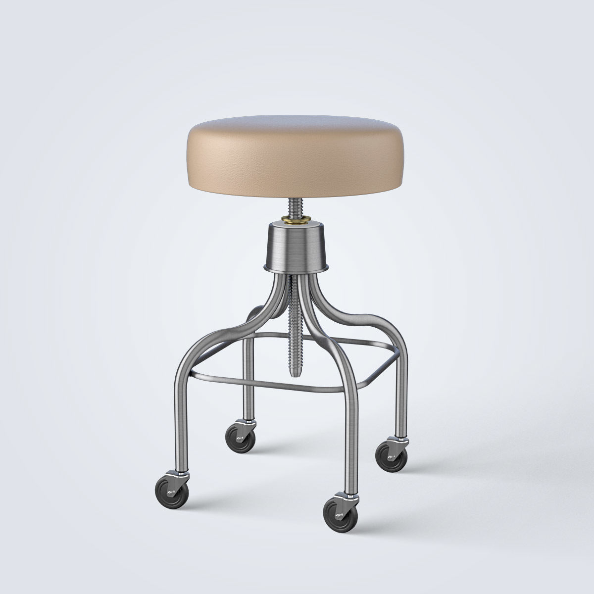 Medical Exam Stool 3D model | CGTrader