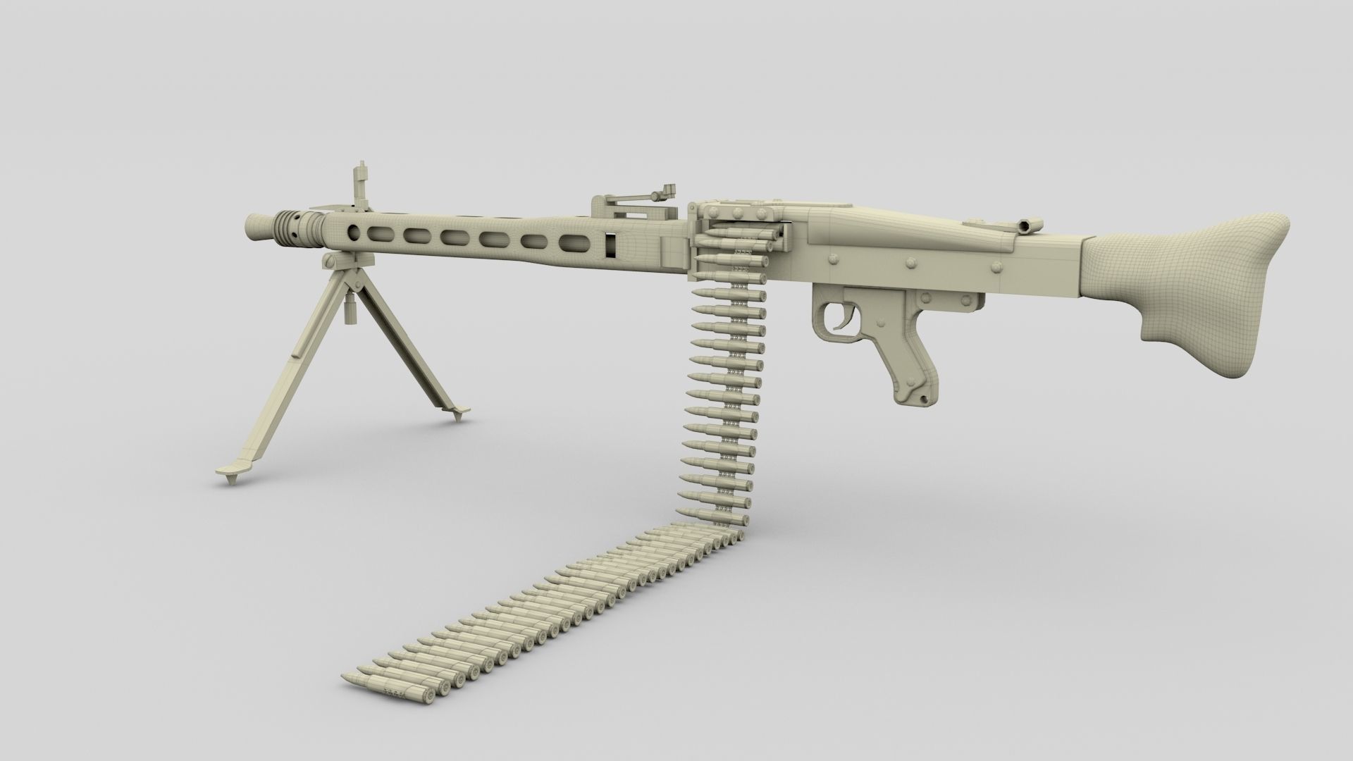 WW2 Machine Gun Pack 3D model | CGTrader