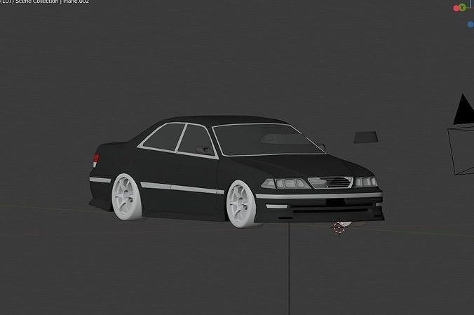 3D model Mk2 Toyota Chaser VR / AR / low-poly | CGTrader
