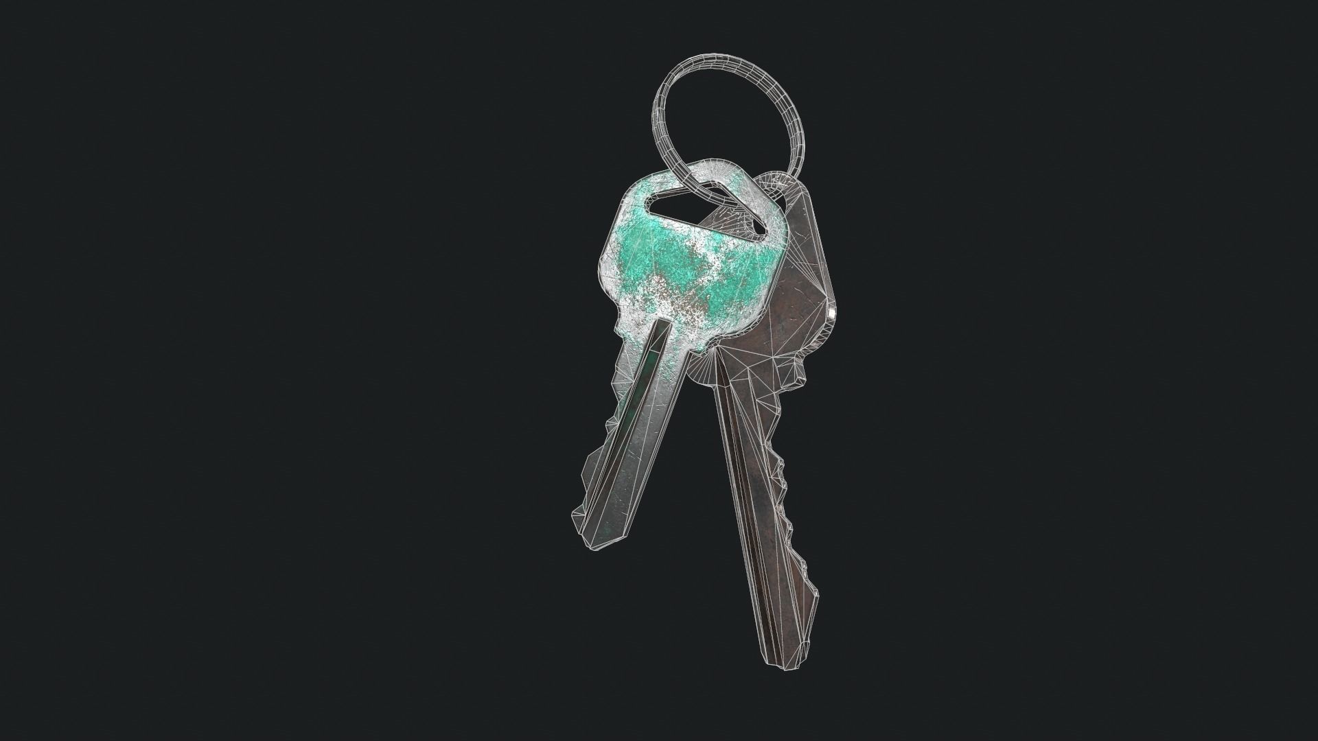3D model HQ PBR Keychain VR / AR / low-poly | CGTrader