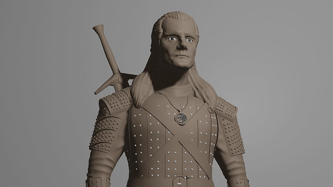 THE WITCHER 3D model 3D printable | CGTrader