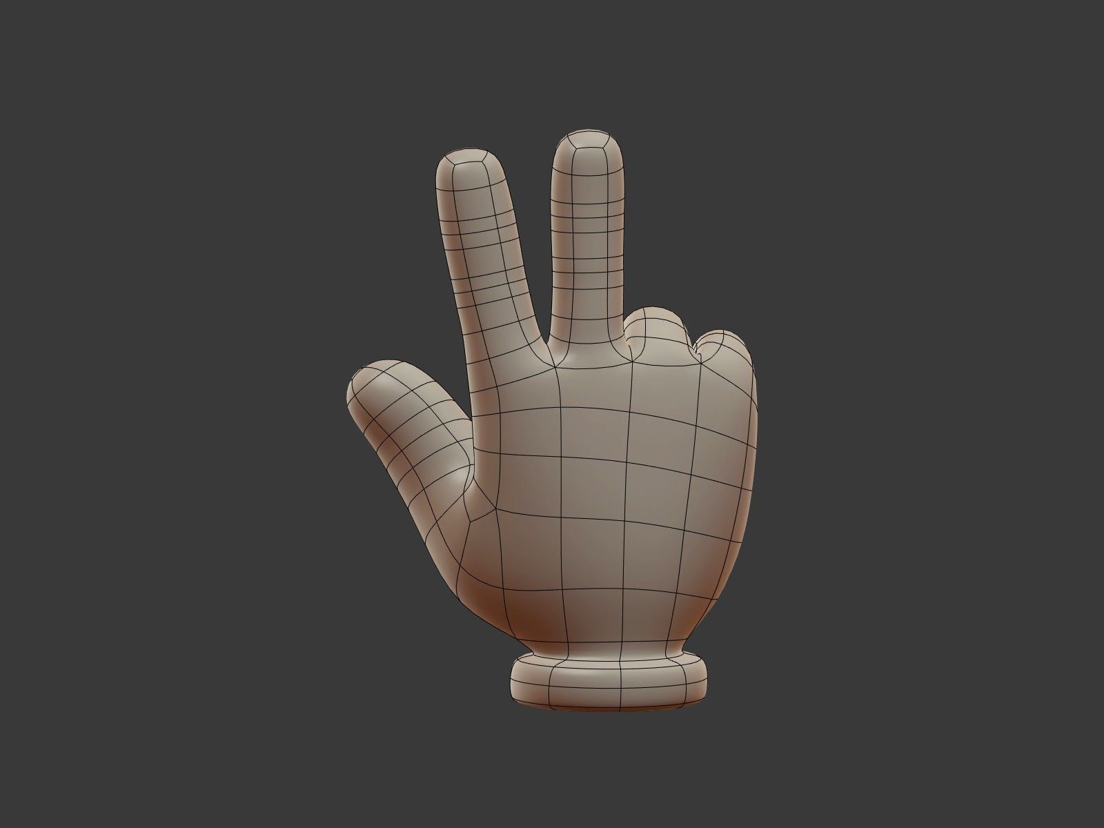 3D model Hand Emoji Signs - Icons Pack VR / AR / low-poly | CGTrader