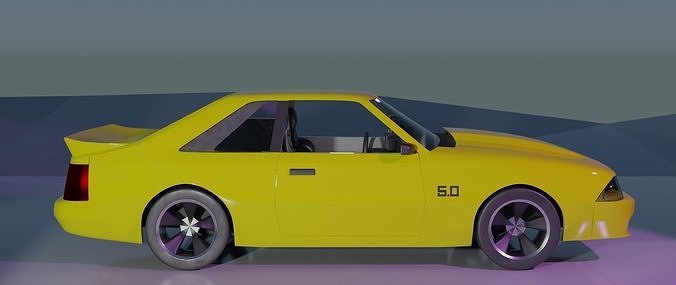 Fox Body 3D model | CGTrader