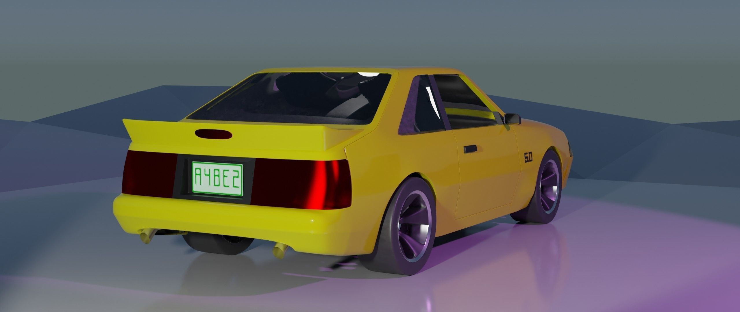 Fox Body 3D model | CGTrader