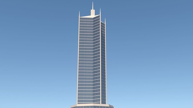 Skyscraper building free 3D model | CGTrader