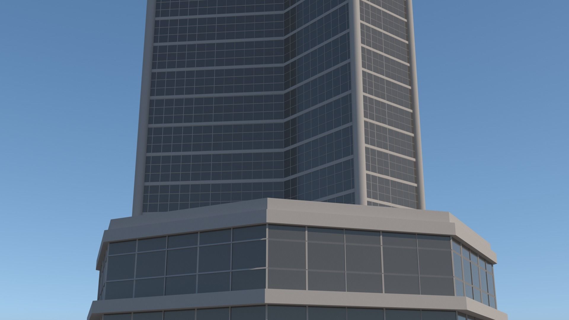 Skyscraper building free 3D model | CGTrader