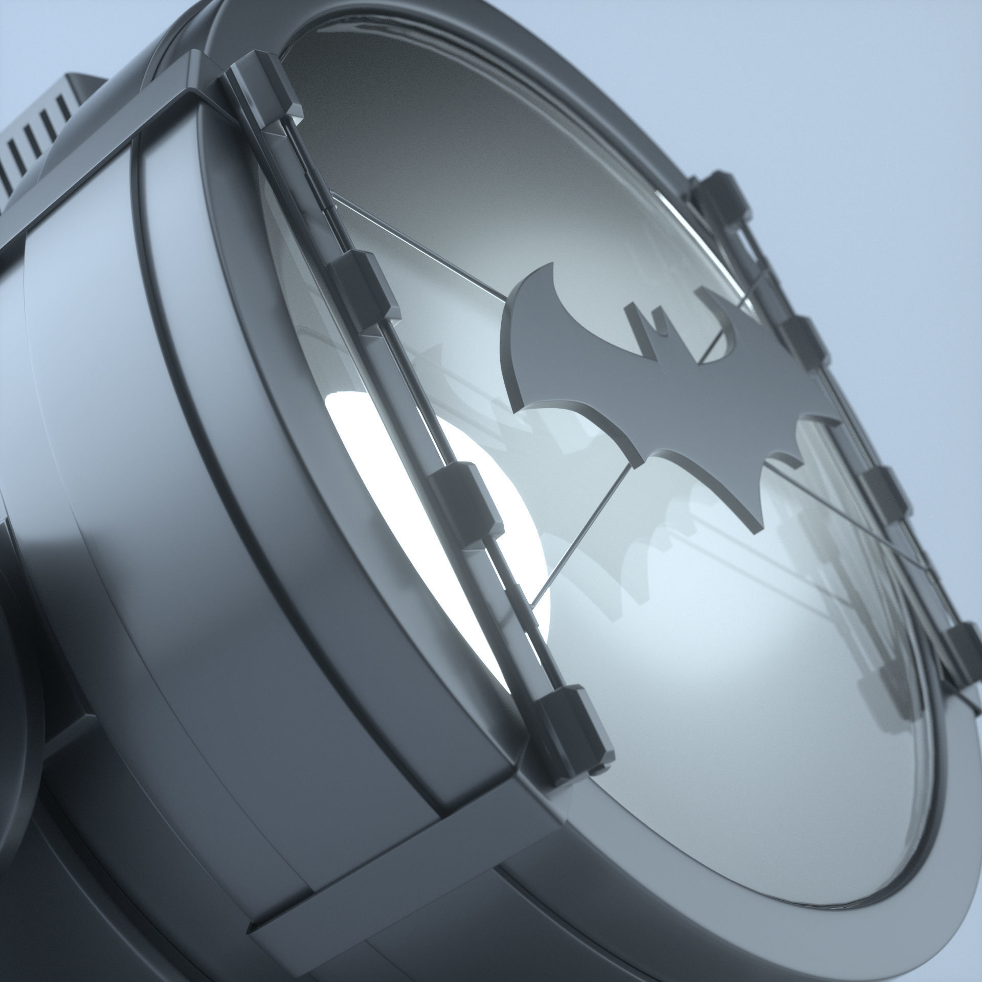Batman searchlight 3D model | CGTrader