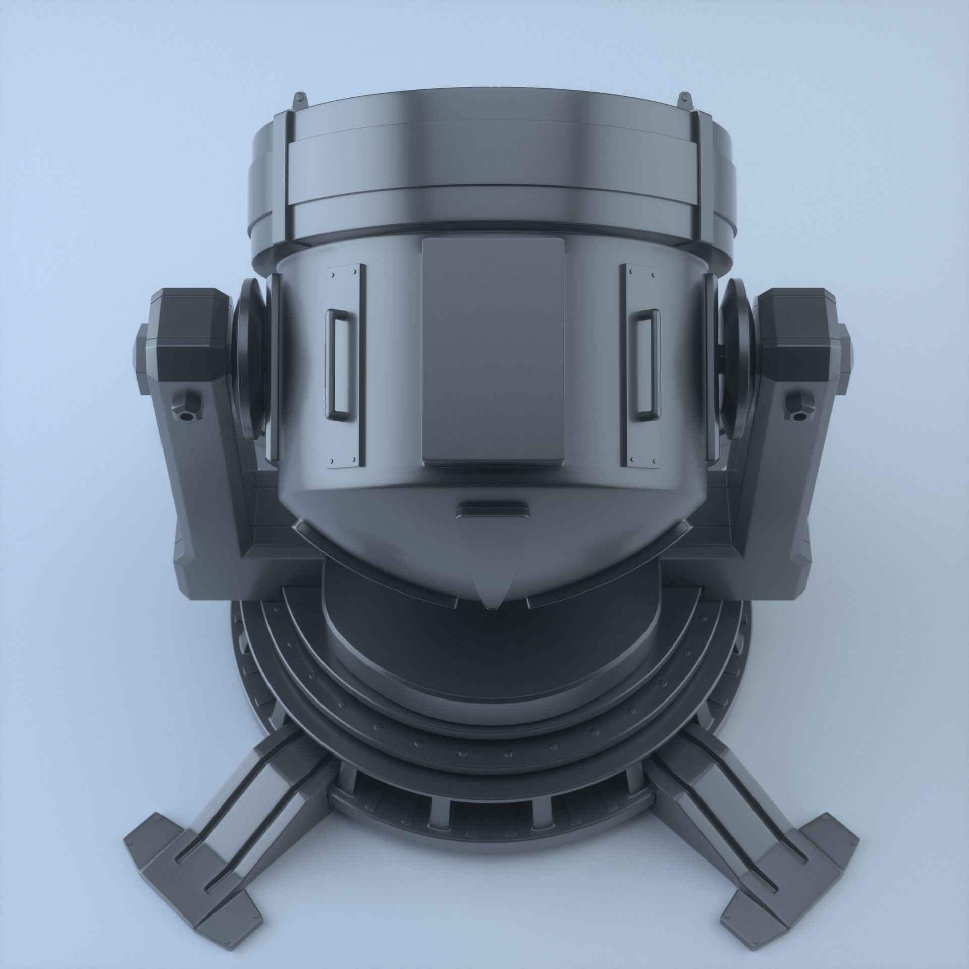 Batman searchlight 3D model | CGTrader
