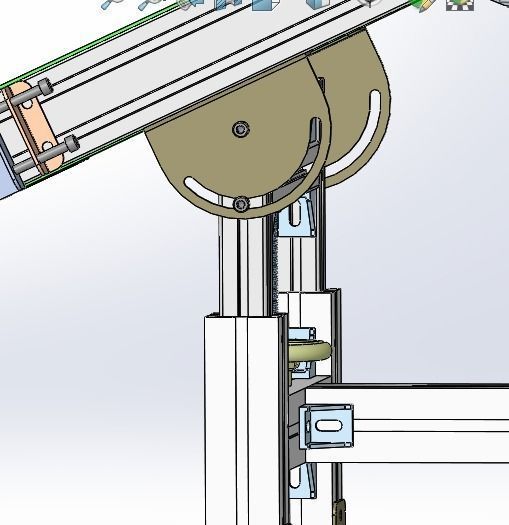 Height and Angle adjustable conveyor 3D model | CGTrader