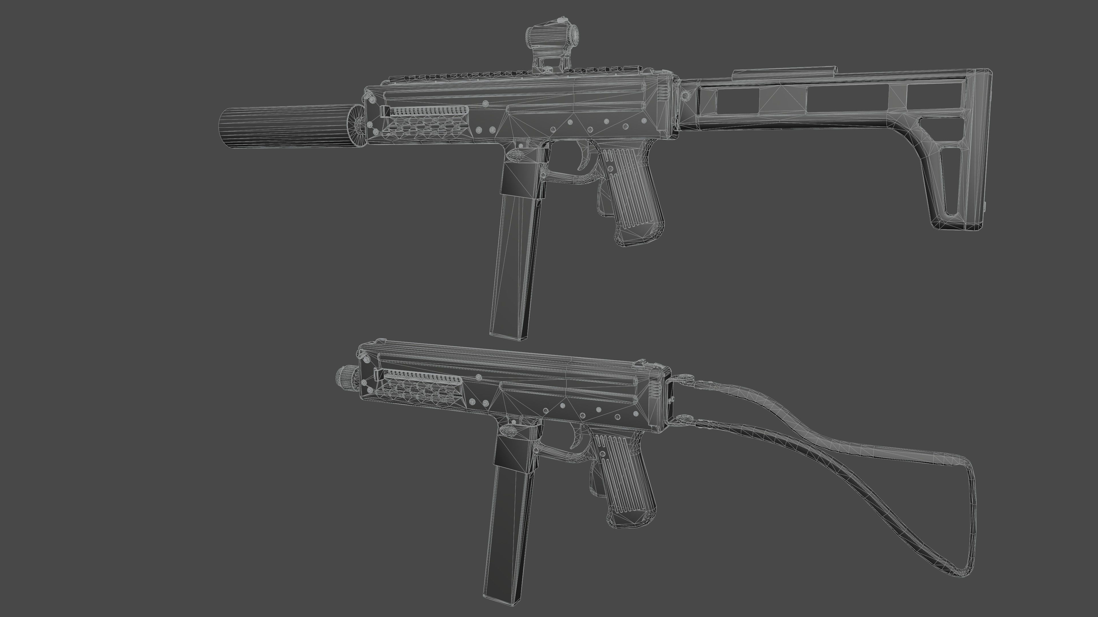 3D model Franchi LF-57 VR / AR / low-poly | CGTrader