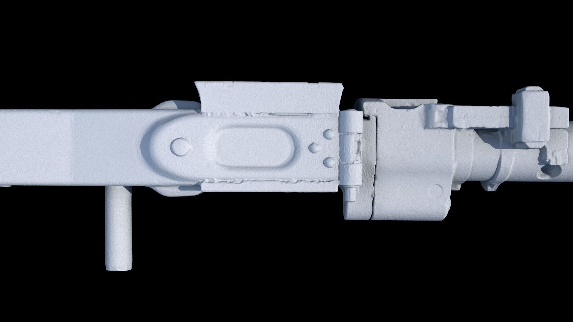3D Scanned Deactivated MG34 DLT 19 Blaster Heavy Blaster Rifle 3D model ...