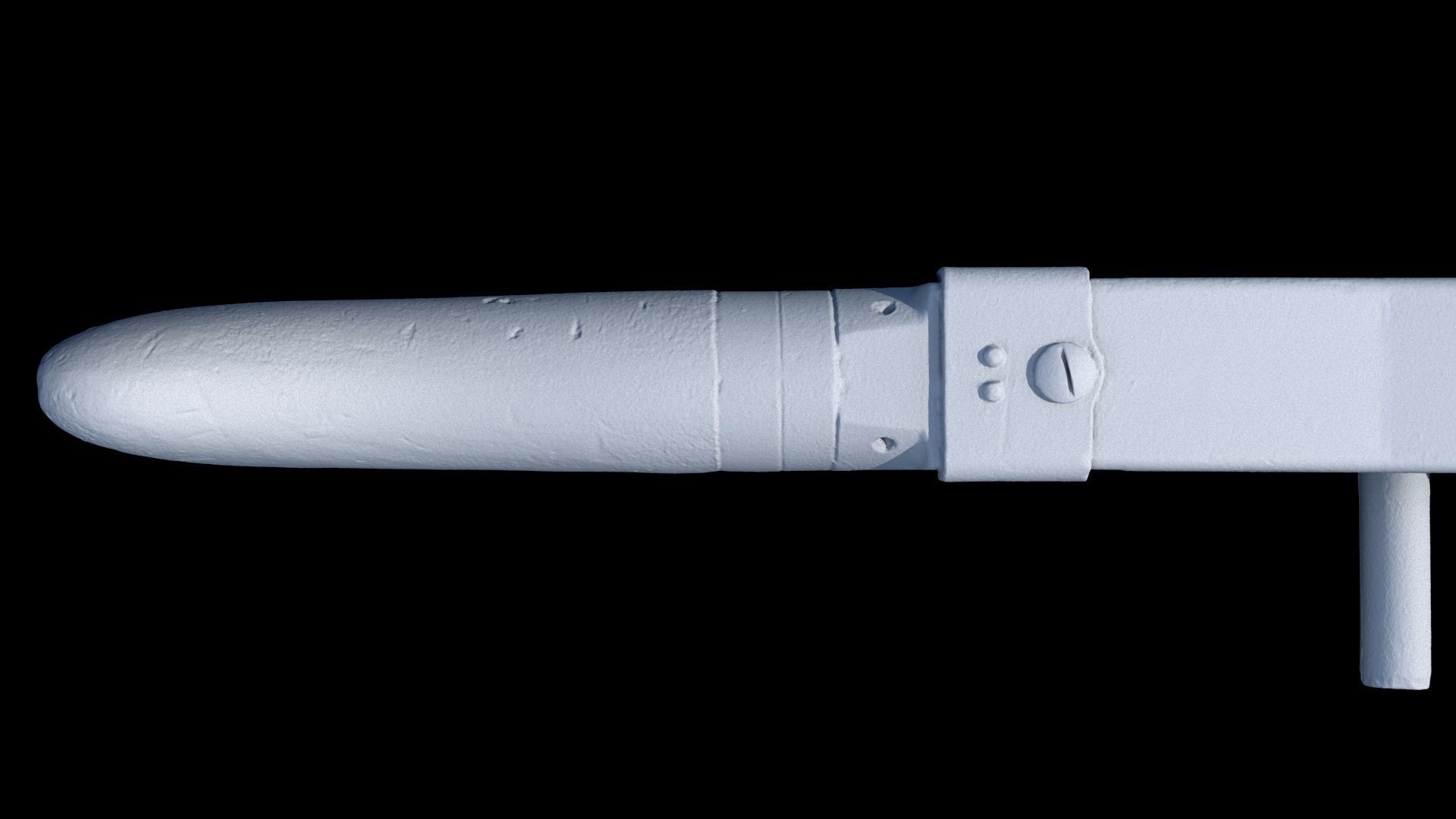 3D Scanned Deactivated MG34 DLT 19 Blaster Heavy Blaster Rifle 3D model ...