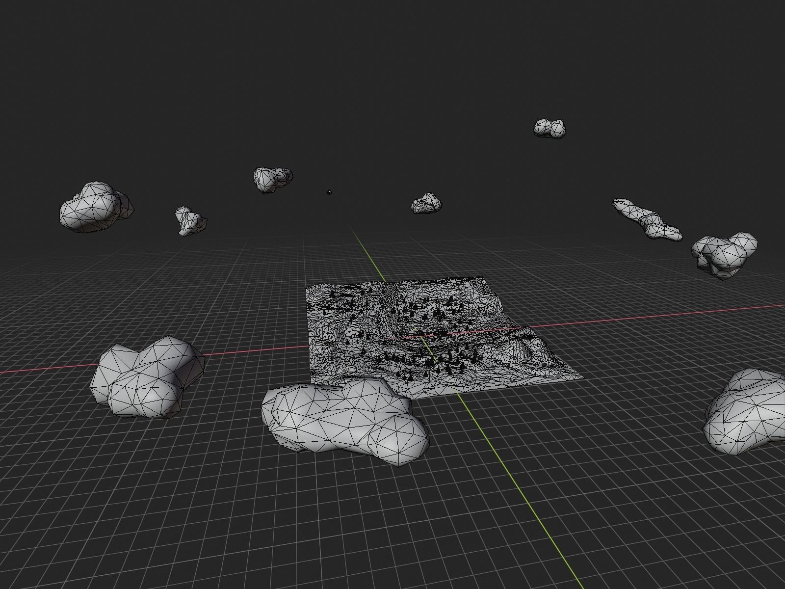 christmas winter house low poly free VR / AR / low-poly 3D model | CGTrader