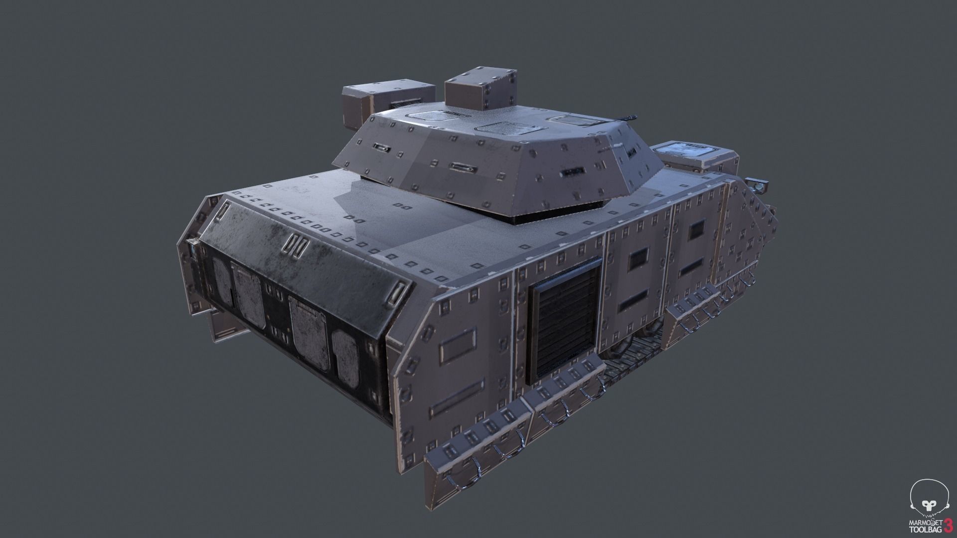 3D model Bradley Tank VR / AR / low-poly | CGTrader