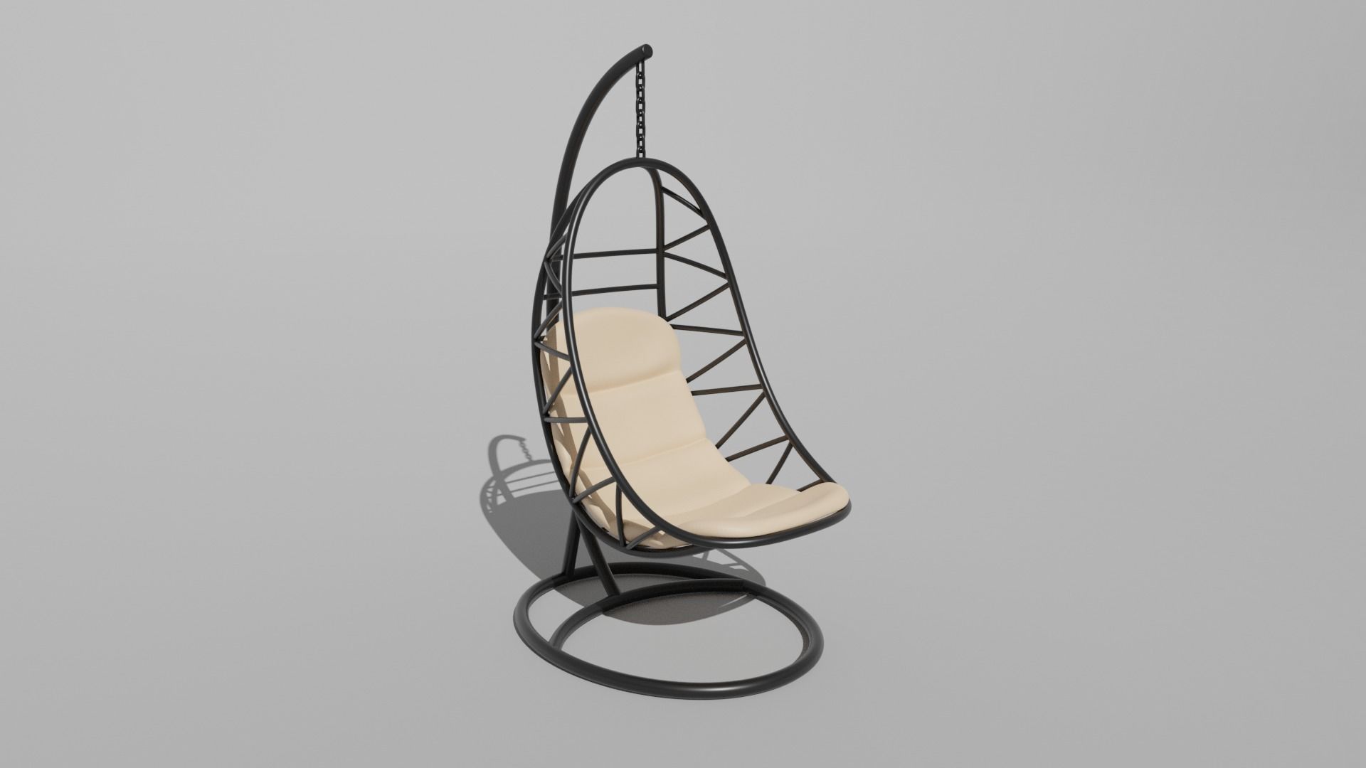 Egg chair 3D model | CGTrader
