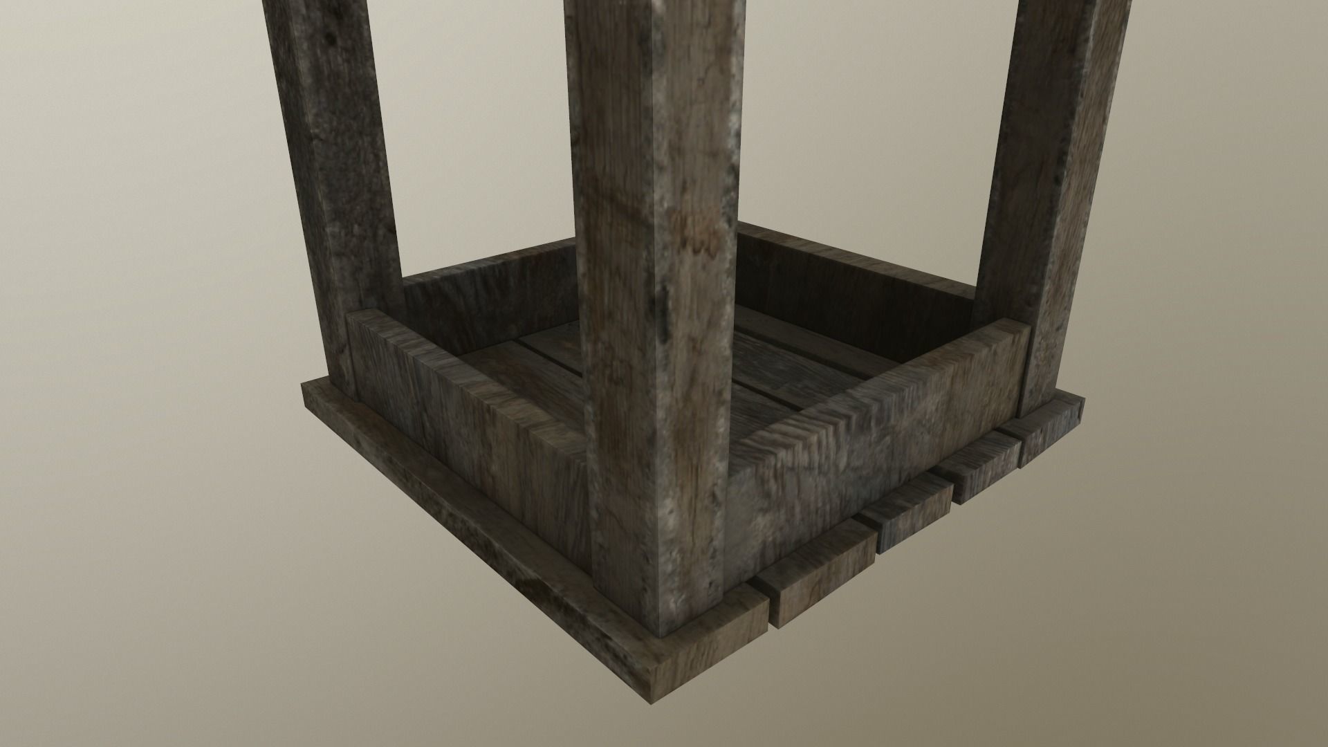 3D model Soviet Stool VR / AR / low-poly | CGTrader