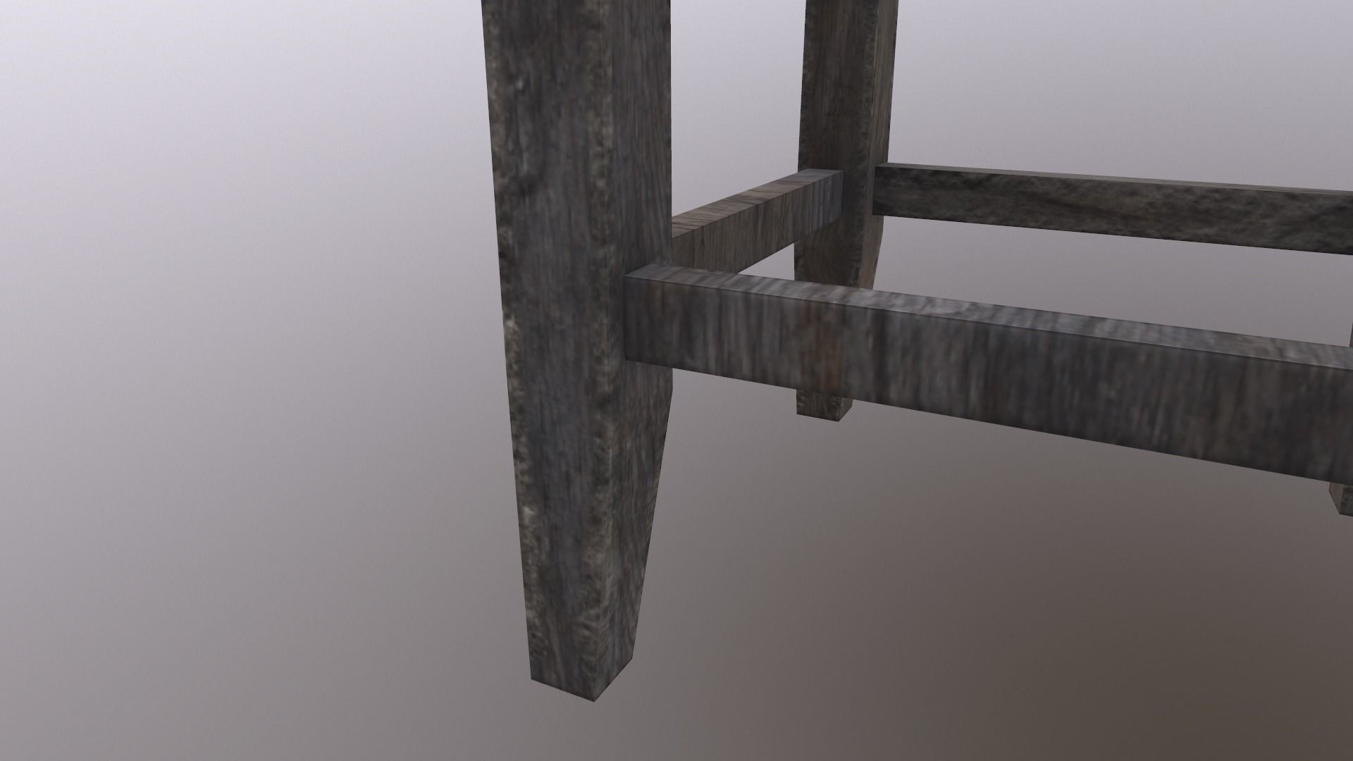 3D model Soviet Stool VR / AR / low-poly | CGTrader