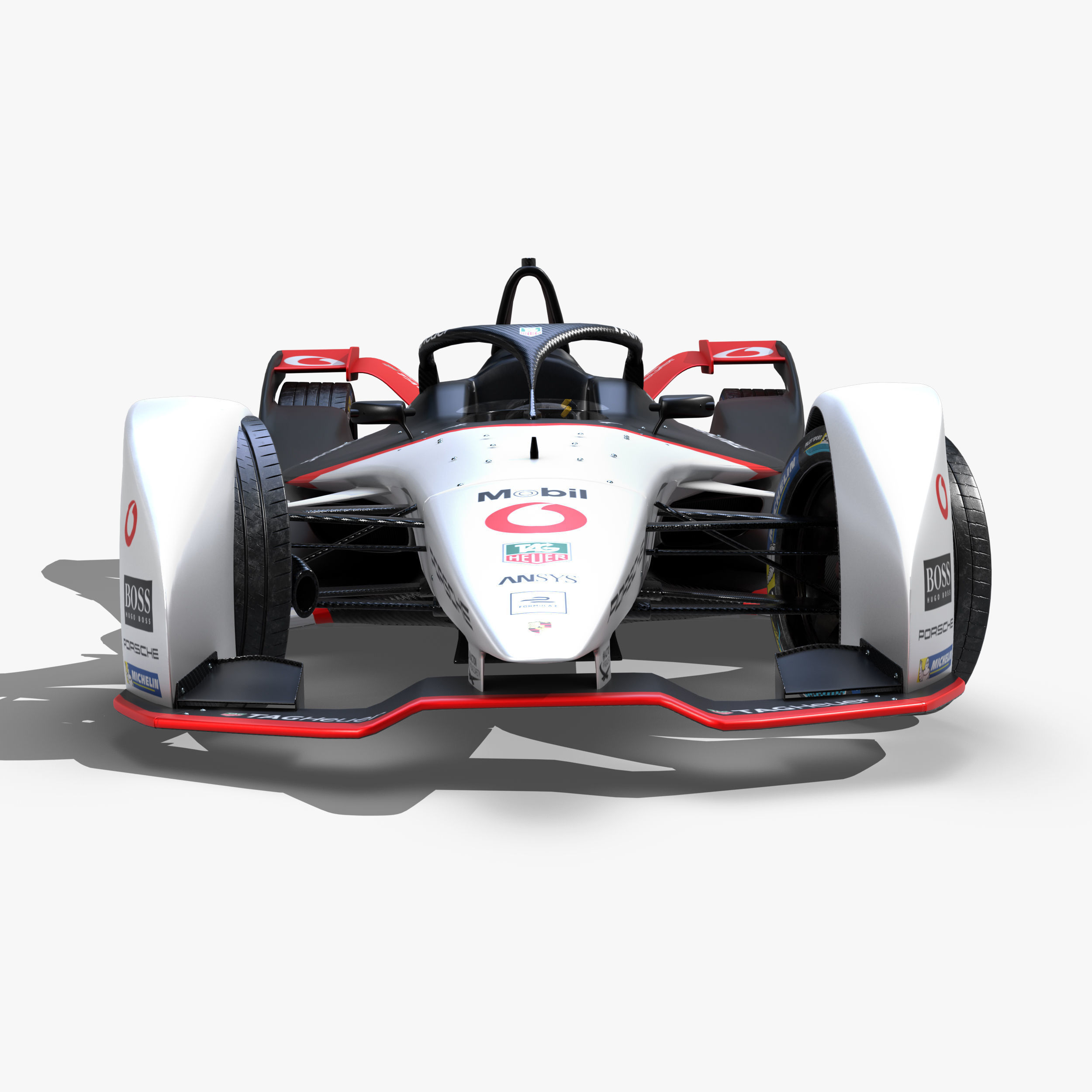 3D model Porsche Formula E 2020 VR / AR / low-poly rigged | CGTrader