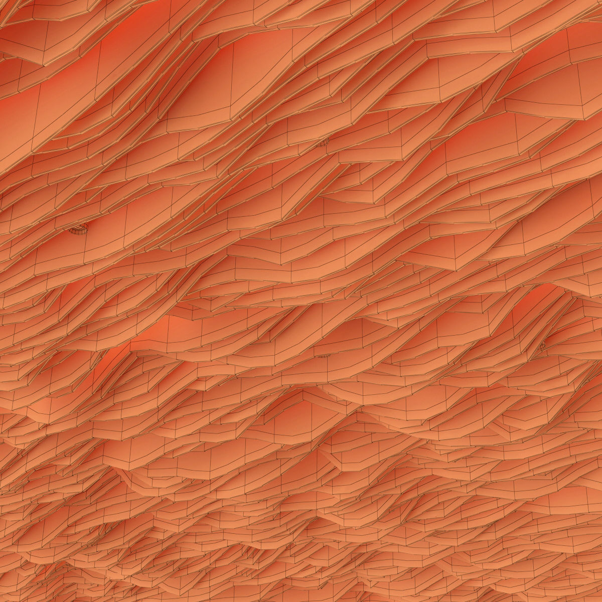 Parametric wood Hall ceiling Light 3D model | CGTrader