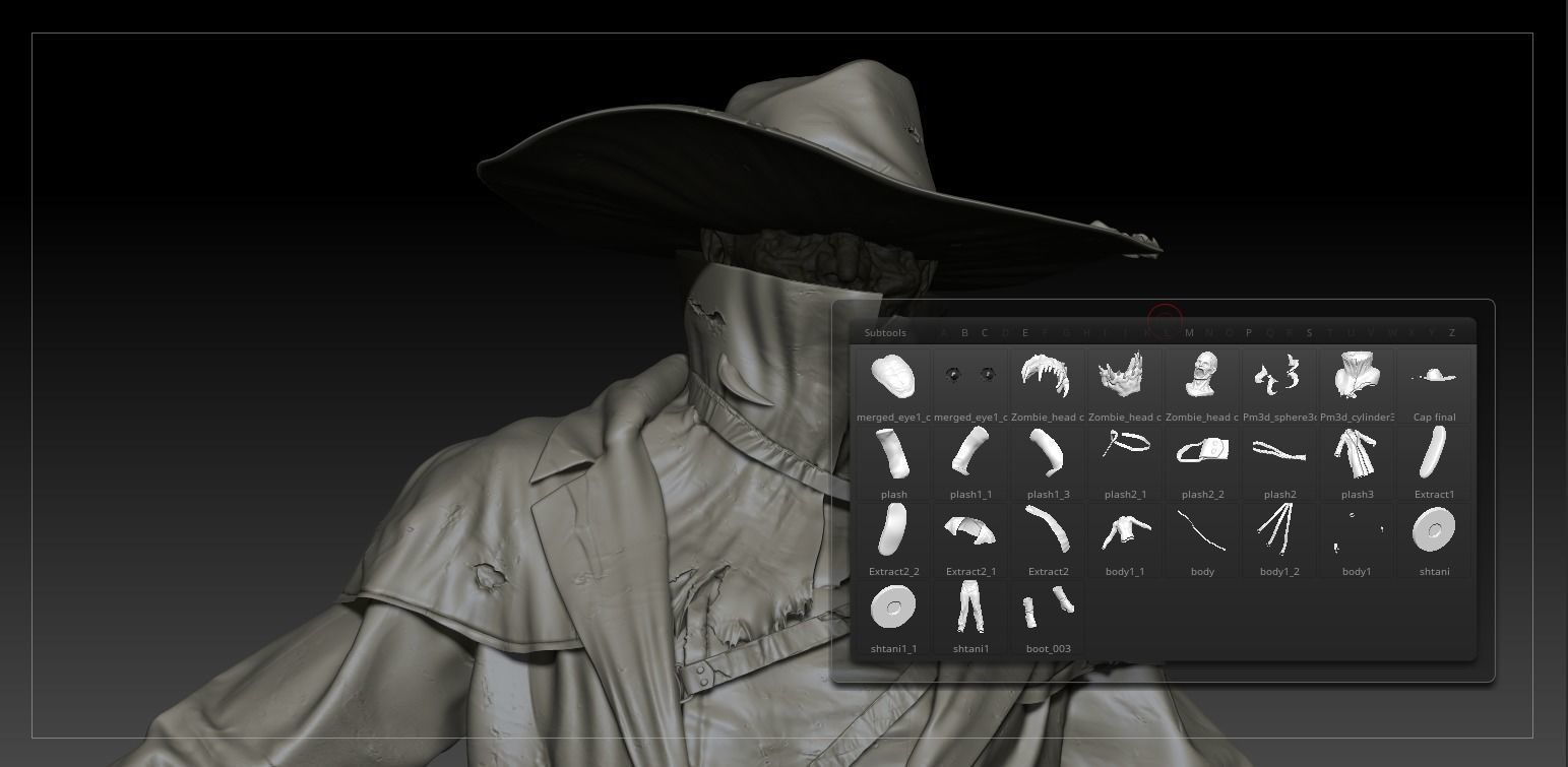 Monster maniac High poly Zbrush project 3D model | CGTrader