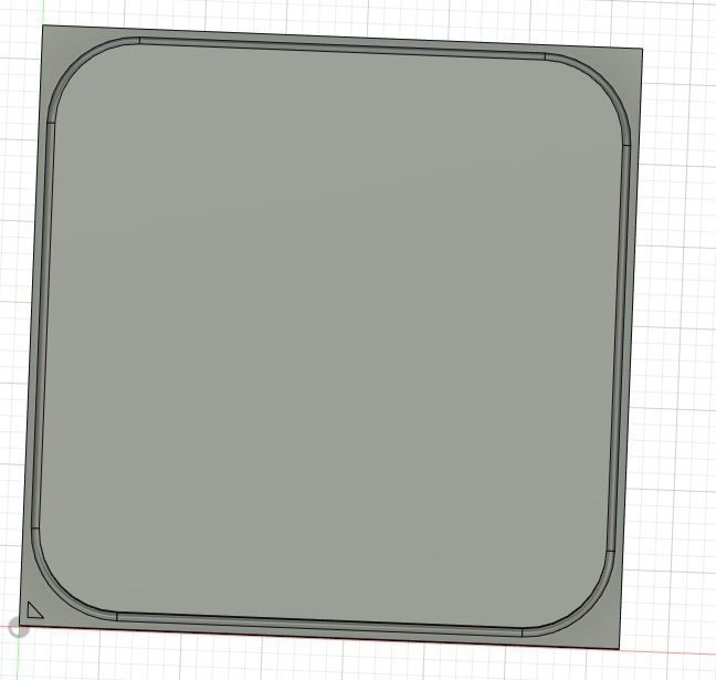 Miniature Processor the size of an amd Ryzen 7 without pins 3D model 3D ...