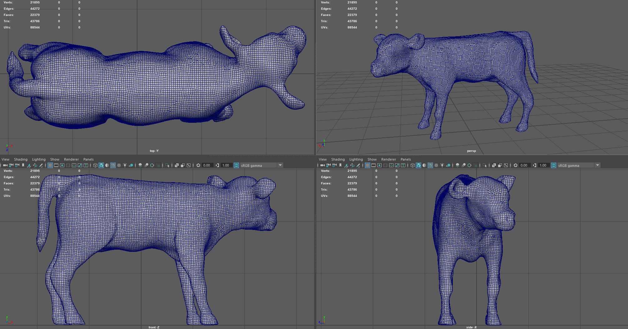 REALISTIC CALF cow 3D model | CGTrader
