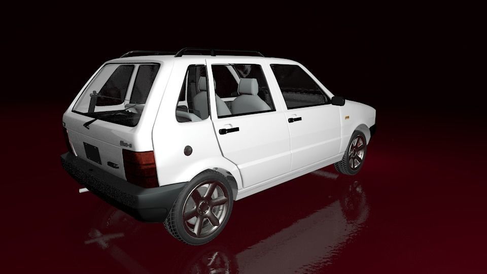 Mehran Car Animated 3D model animated | CGTrader