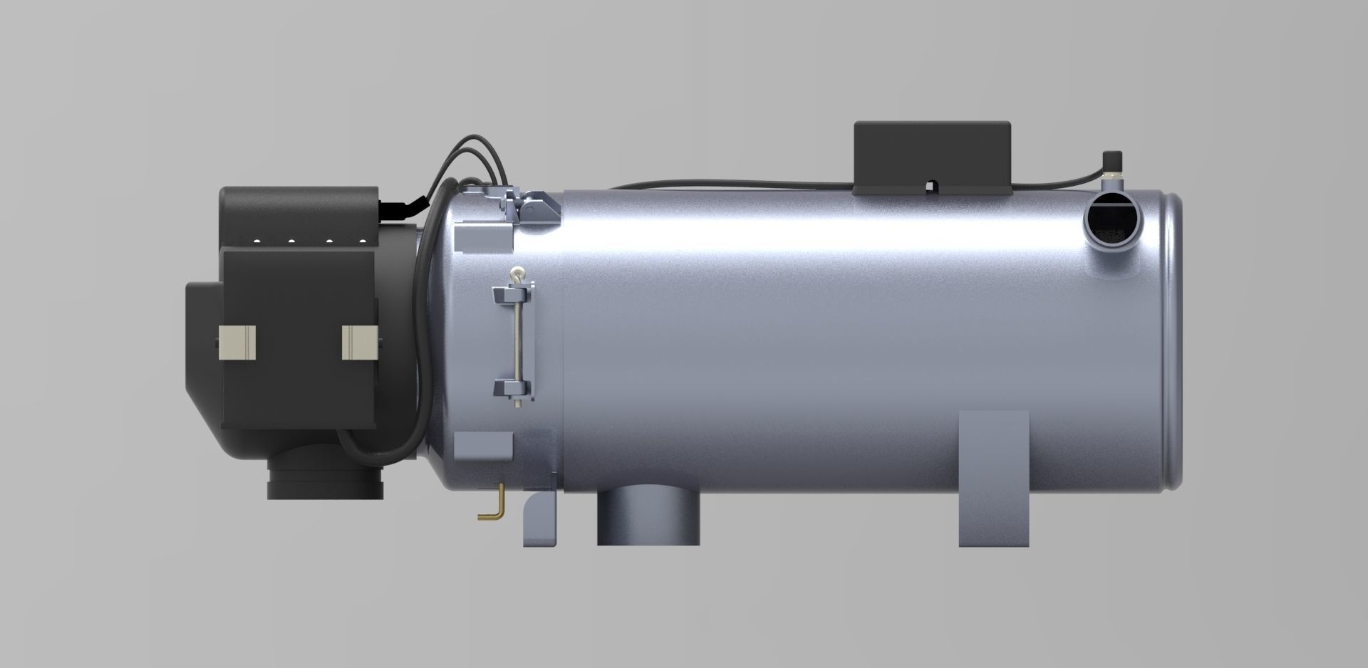 Webasto DBW 300 heater 3D model | CGTrader