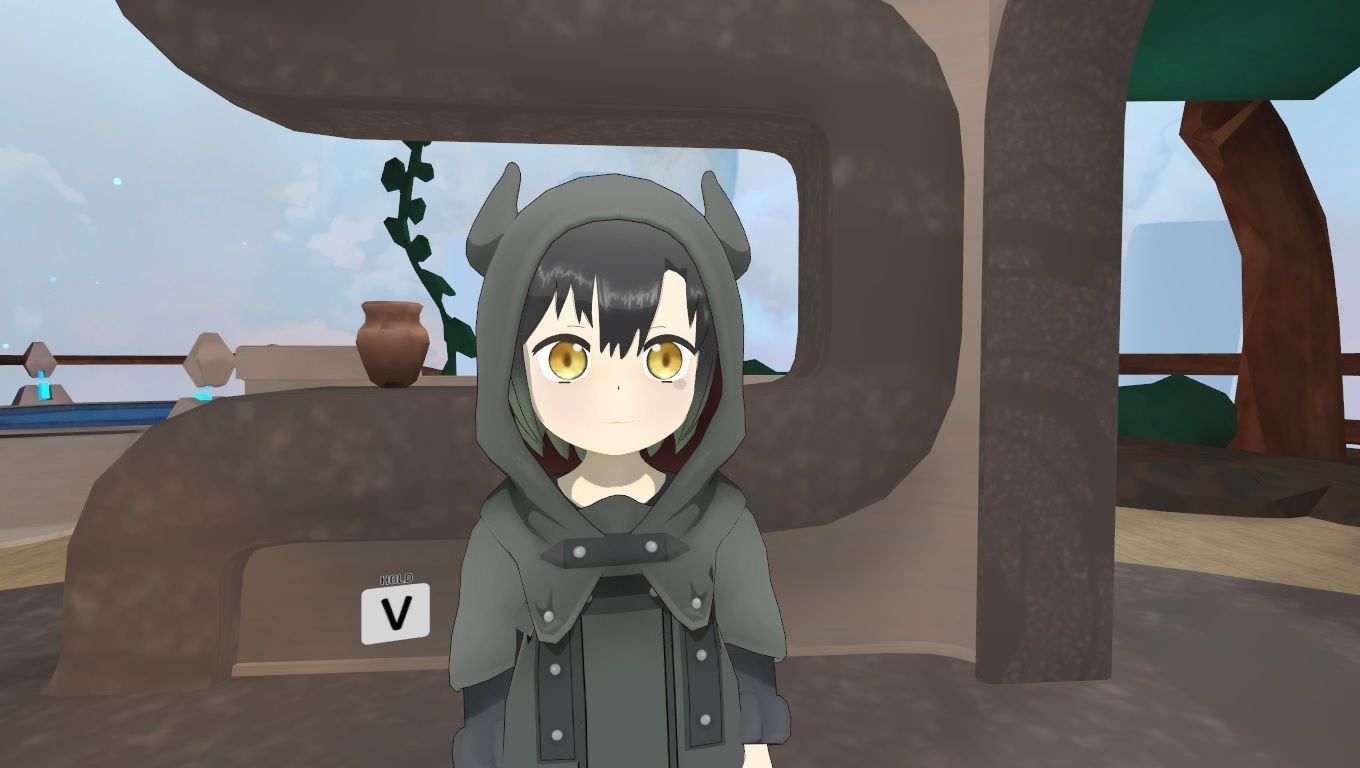 Somali to Mori no Kamisama VRChat 3D model rigged | CGTrader