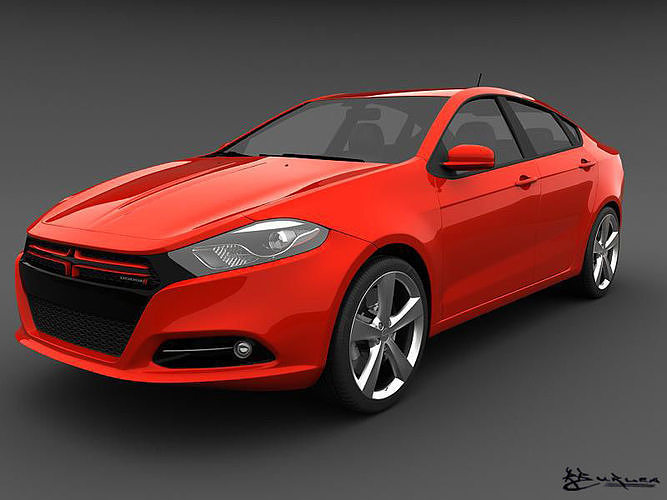 Dodge Dart 2013 3D model | CGTrader