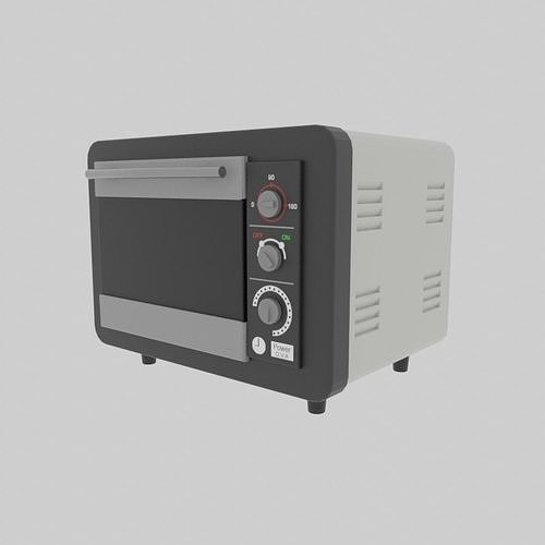 3D model Small Oven VR / AR / low-poly | CGTrader