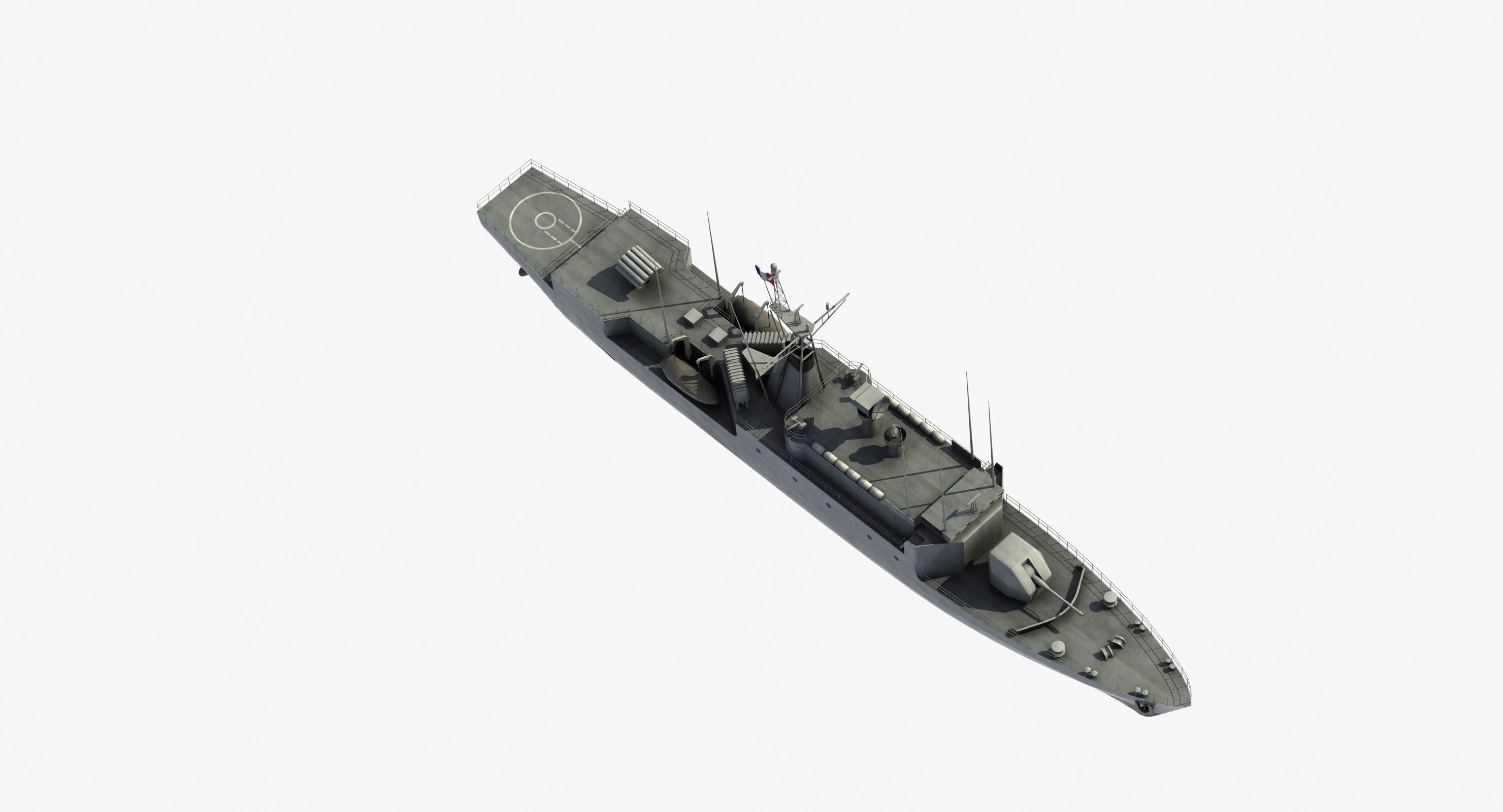 A69 type Avisos Corvette 3D model | CGTrader