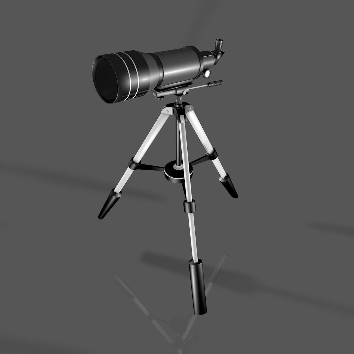 star 3D Telescope | CGTrader