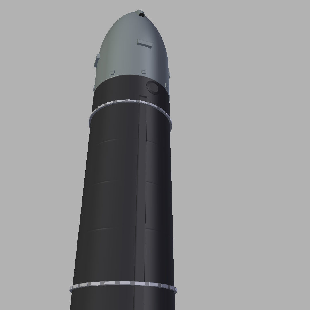 RS-28 Sarmat Satan 2 3D model | CGTrader