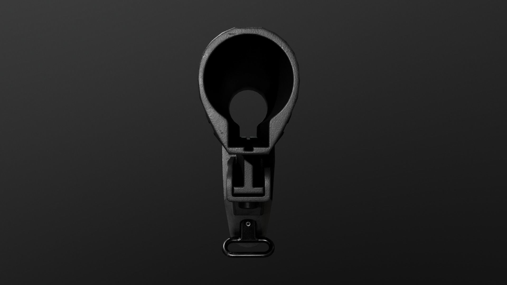 3D model Colt LE AR15 Collapsible Buttstock VR / AR / low-poly | CGTrader