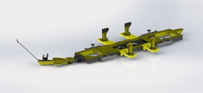 CAR chassis repair lift 3D model | CGTrader