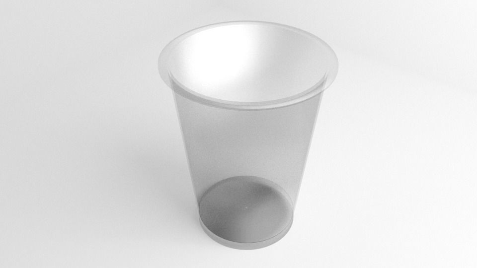 Polystyrene Cup 3D model | CGTrader