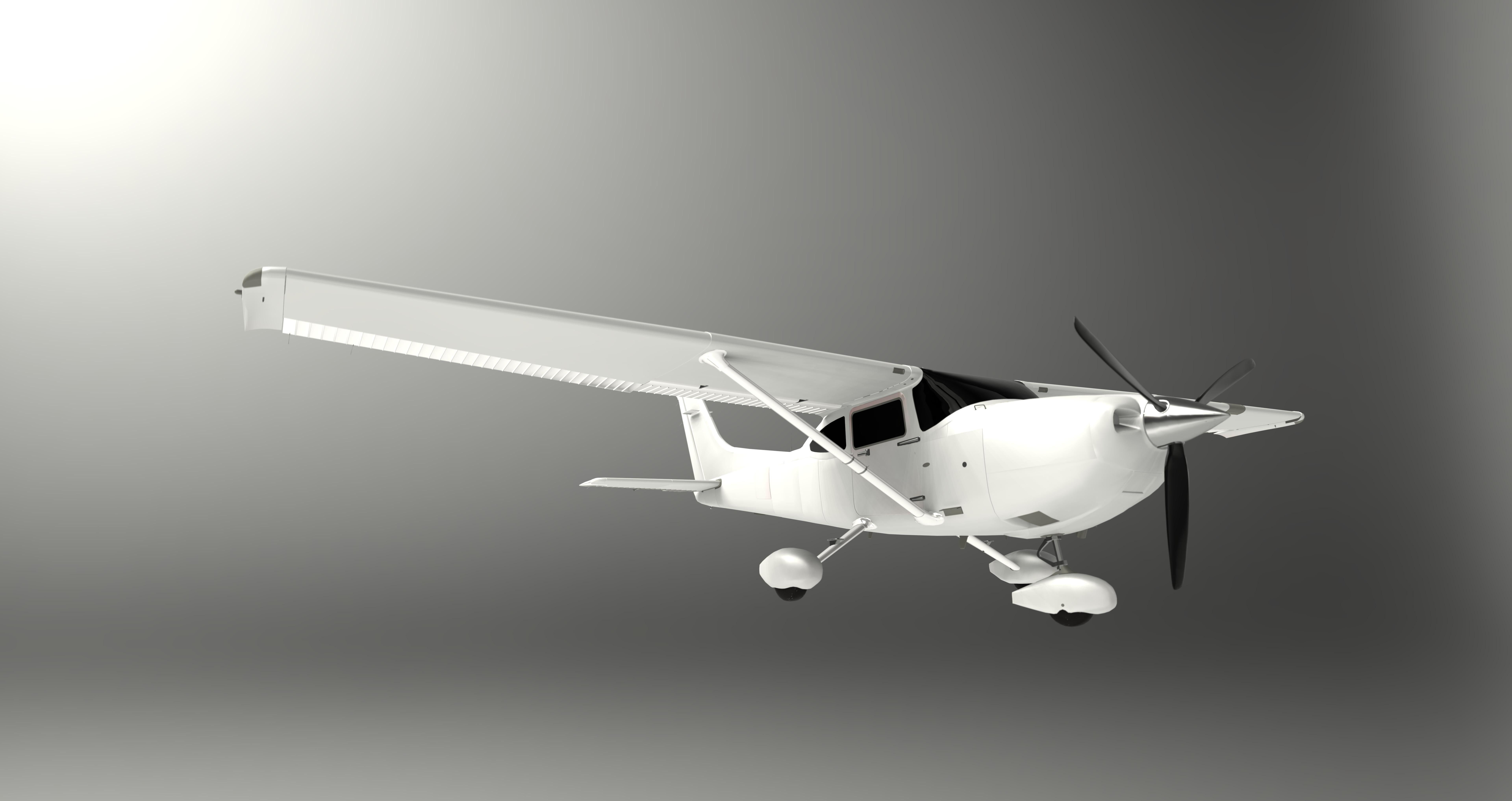3D model PBR Cessna 182 Skylane | CGTrader