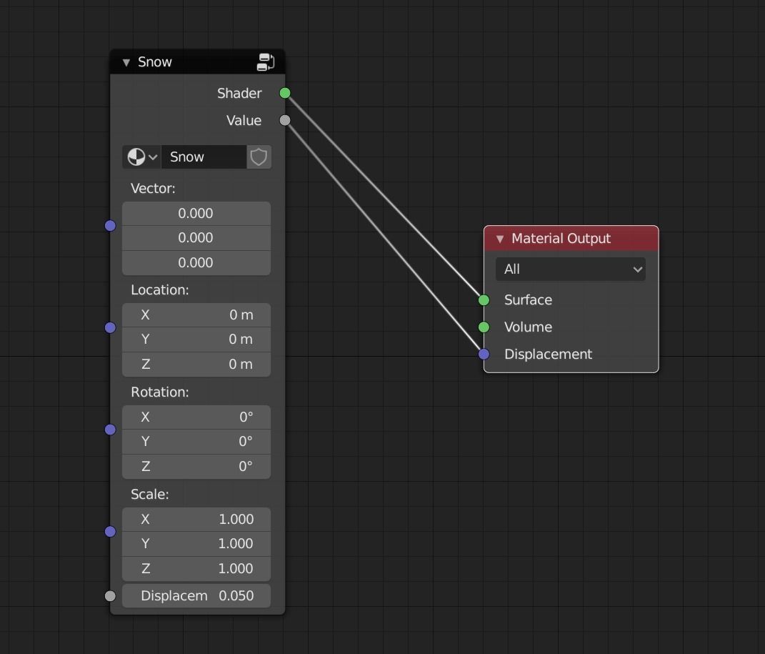 Procedural Snow Material 3D model | CGTrader
