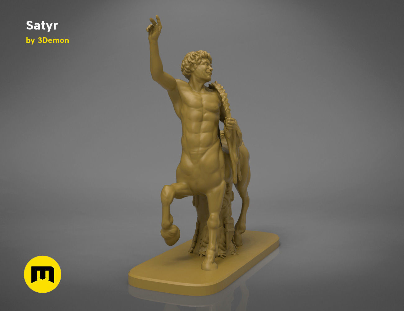 Centaur Figure 3D model 3D printable | CGTrader