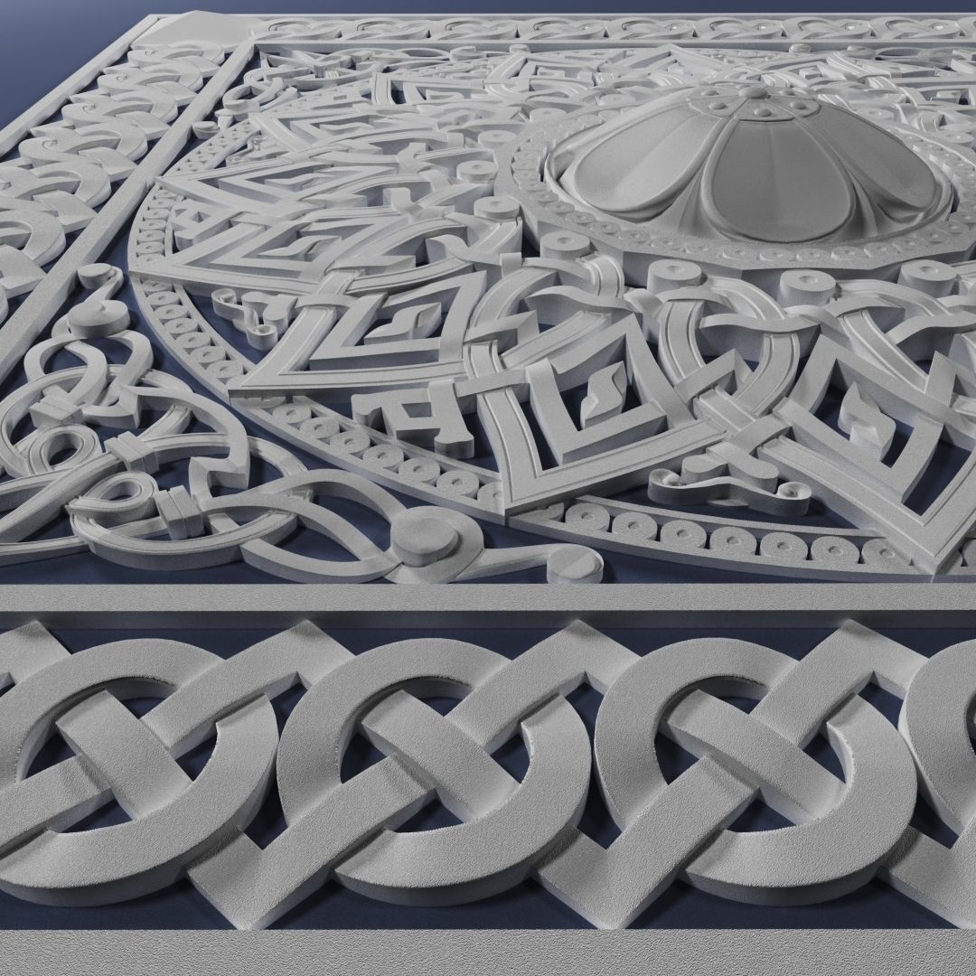 ornamet free 3D model | CGTrader