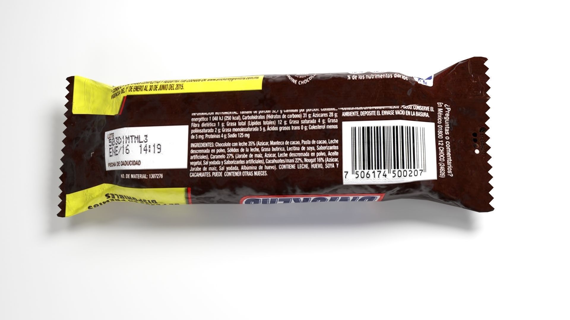 snickers 3D model | CGTrader