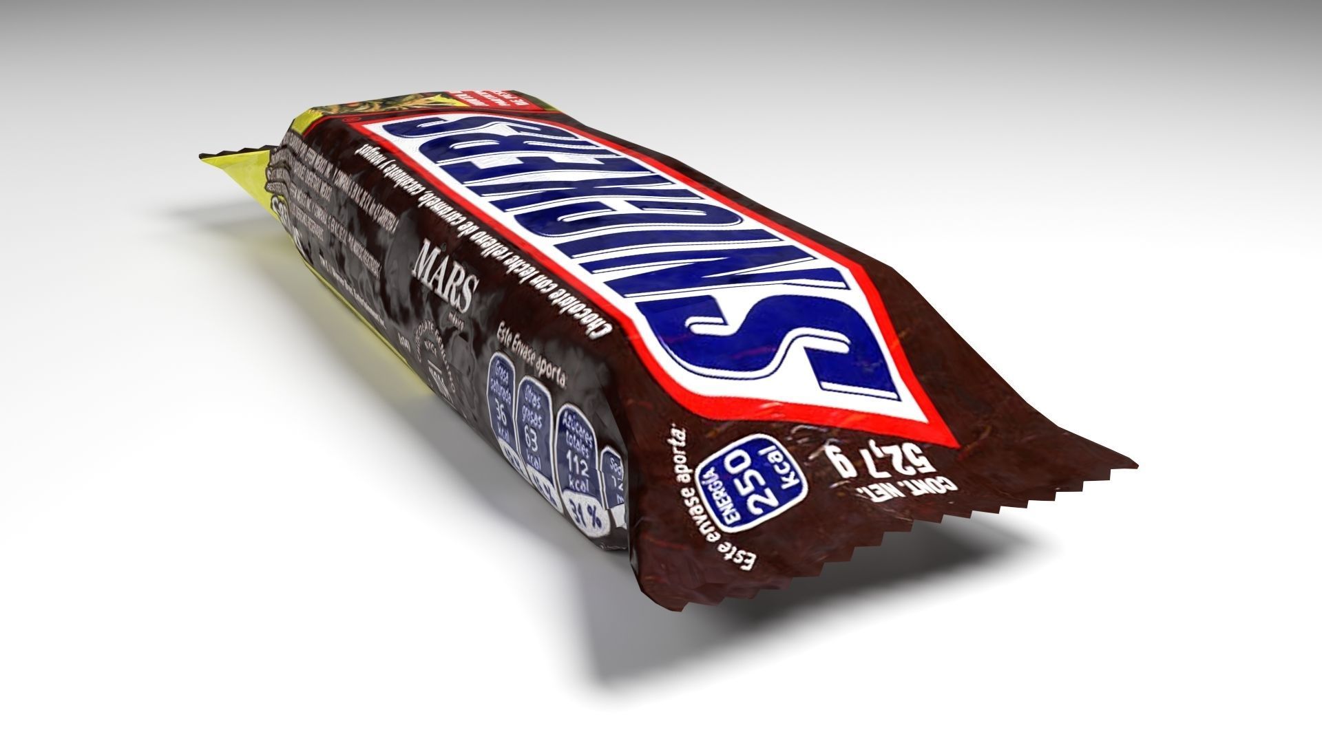 snickers 3D model | CGTrader